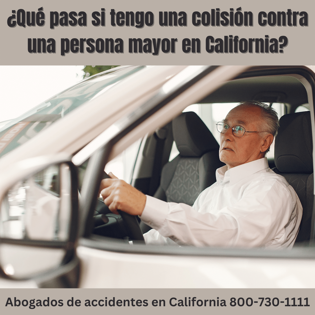 ¿Qué pasa si tengo un accidente de auto con una persona mayor en ...